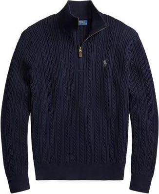 Polo Ralph Lauren Pull droit torsad&eacute; en coton