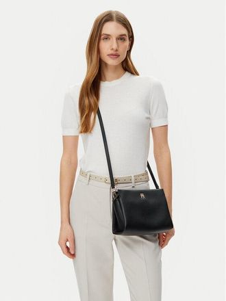 Tommy Hilfiger Handtasche Th Legacy Mini Crossover AW0AW17225 Schwarz