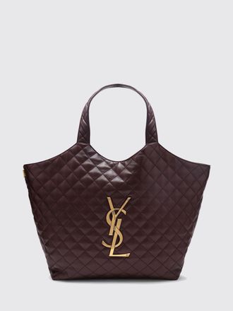 Saint Laurent Sac Port&eacute; &eacute;paule Femme couleur Vin