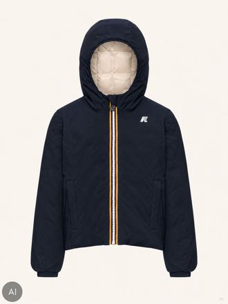 K-Way K-Way Winterjacke P. Linn St Thermo Double Zum Wenden blau