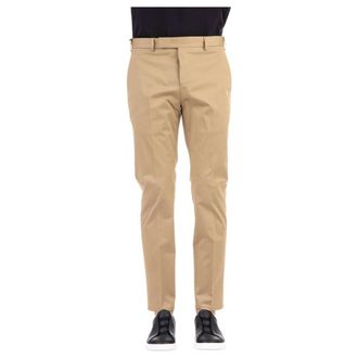 Pantaloni Torino Beige Stretch Baumwollhose - - Trousers - Herren - Beige - XL