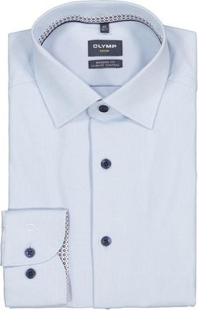 Olymp Herren Hemd blau