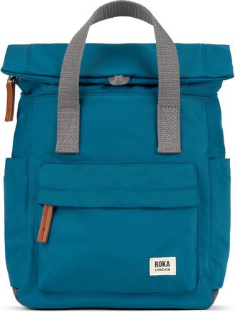 Roka London Roka London Canfield B - Mochila peque&ntilde;a de nailon sostenible, zafiro, S