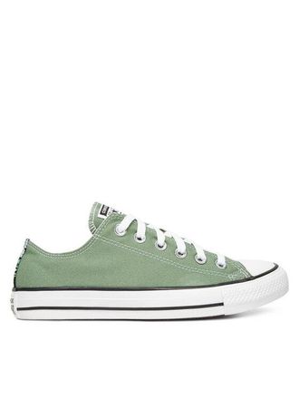 Converse Sneakers aus Stoff Chuck Taylor All Star Mini Flowers A14982C Gr&uuml;n