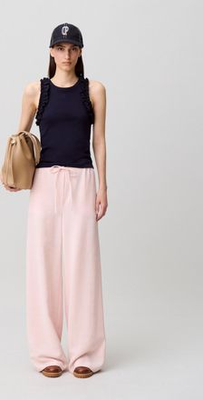 Claudie Pierlot Weite Hose Ficelle