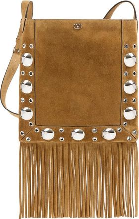 Valentino Garavani Nellc&ocirc;te Studs Fringed Cross Body Bag