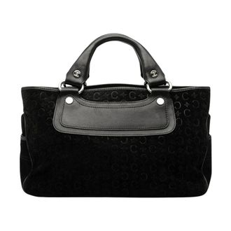 Celine Sac cabas Pre-owned avec garniture en cuir - Femme - Pre-owned - Noir - Taille: ONE Size