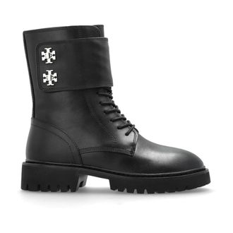 Tory Burch T-Lock Lug Boot 40mm - - Shoes - Damen - Schwarzk - 37 EU