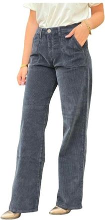 Islow Femme, Jeans, Gris, Taille: W28 Andrea Wide Pantalons