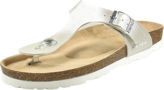 Rohde Damen Alba Pantoletten, 01 Offwhite, 43 EU