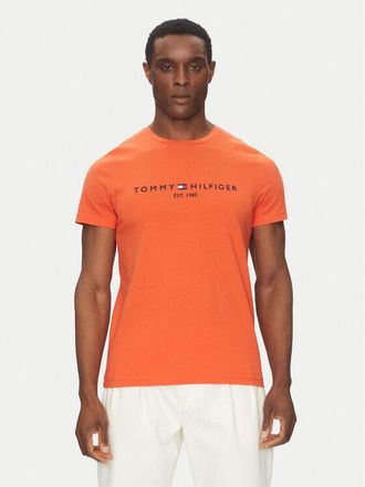 Tommy Hilfiger T-Shirt Logo MW0MW11797 Orange Slim Fit