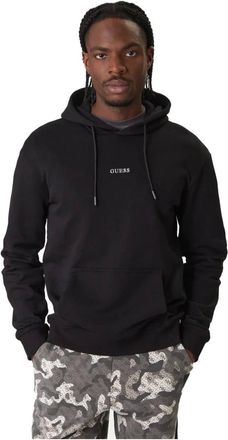 Guess Homme, Sweatshirts et sweats &agrave; capuche, Noir, Taille: 2XL Sweat ML Coton