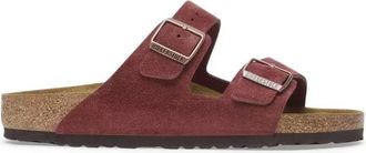Birkenstock Femme, Chaussures, Rouge, Taille: 38 EU Suede Coupe &eacute;troite