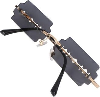BESPORTBLE Lunettes de Soleil Originales Ajour&eacute; Accessoires de F&ecirc;te Unisexes L&eacute;gers et R&eacute;sistants pour D&eacute;guisement et Photo Lunettes D&eacute;coratives Amusantes pour H