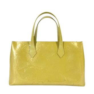 Louis Vuitton Pre-owned Vintage Monogram Vernis Tote - Femme - Pre-owned - Jaune - Taille: ONE Size