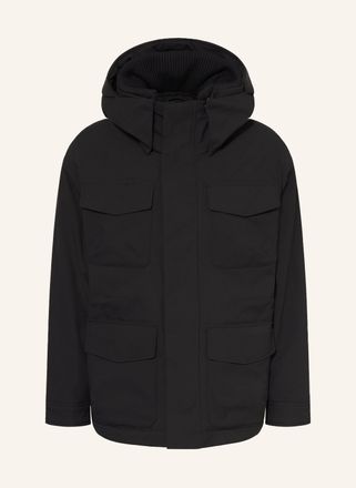 Strellson Fieldjacket Mit Abnehmbarer Kapuze schwarz