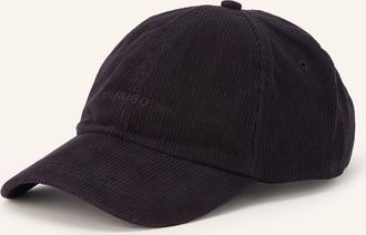 HUGO BOSS Hugo Cord-Cap Mett schwarz