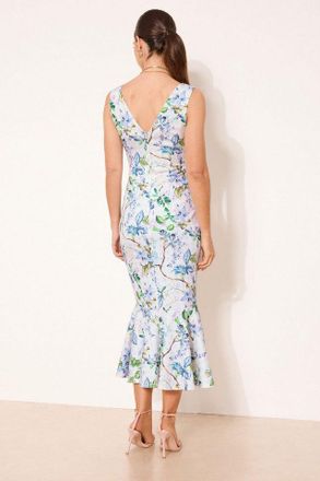 Lipsy Midikleid Lipsy Fit-and-Flare-Midikleid mit Print, Regular (1-tlg)