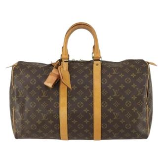 Louis Vuitton unisex, Pre-owned, Brun, Taille: ONE Size Sac Week-end Vintage en Toile Pre-owned