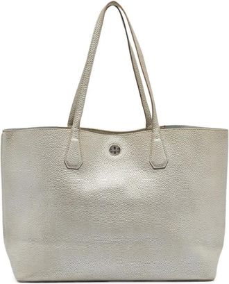 Tory Burch Pre-owned Tote Bag aus Leder - Nude