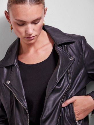 Pieces Lederjacke Susse (1-St)