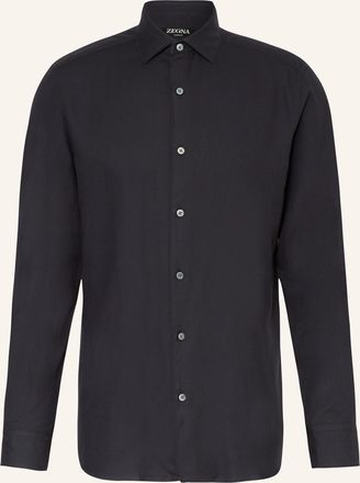 Ermenegildo Zegna Zegna Hemd Regular Fit blau