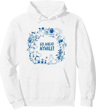 Moomin Go Ahead Mymble! Wintersportspiele Pullover Hoodie
