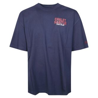 MC2 Saint Barth Delmar Oversize T-Shirt - - Tops - Herren - Blau - L
