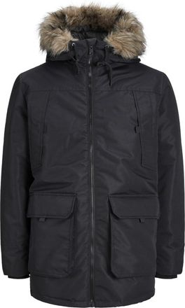 Jack & Jones Plus Size JJCONSTRUCT Faux FUR Parka PLS