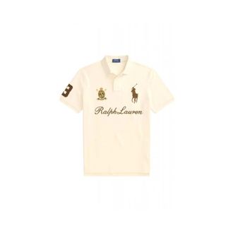 Ralph Lauren Homme, Tops, Beige, Taille: L Polo Chemises