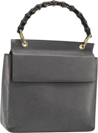Gucci Sac &agrave; main vintage Pre-owned - Femme - Pre-owned - Gris - Taille: ONE Size