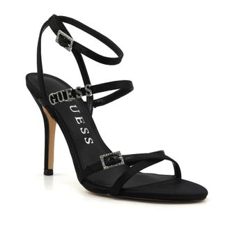 Guess Femme, Chaussures, Noir, Taille: 38 EU Sandales &agrave; talons hauts