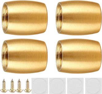 Generic Couchtisch F&uuml;&szlig;e - 4 St&uuml;ck Sideboard F&uuml;&szlig;e | Schwere Belastbare M&ouml;belf&uuml;&szlig;e f&uuml;r Nachttisch Schrank Sofa K&uuml;chenstuhl Bett Sideboard Schreibtisch