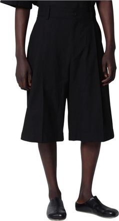 STUDIO NICHOLSON Homme, Shorts, Noir, Taille: S Fowld Short