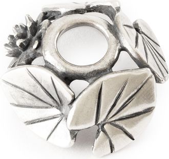 Trollbeads Fr&uuml;hlingskollektion Carpe Diem 2025 Silberbeads Handgefertigt (TAGBE-10286 Seerose im Morgentau)