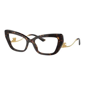 Dolce & Gabbana Havana Brillengestelle DG 3391B - - Accessories - Damen - Braun - 56 MM