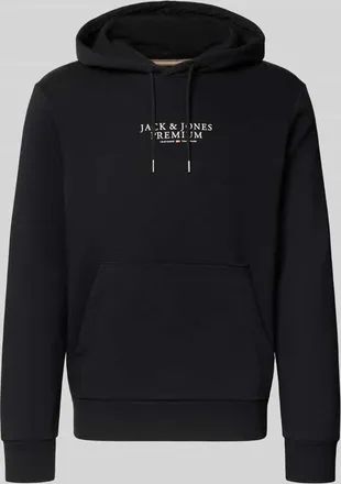 Jack & Jones Hoodie mit Label-Print Modell JPRBLUARCHIE