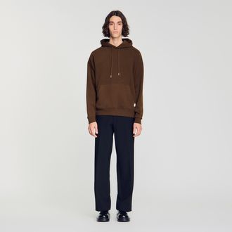 Sandro Sweat oversize &agrave; capuche