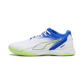 Puma Chaussures de futsal IBERO V Unisexe, Chaussures, Blanc, 40.5