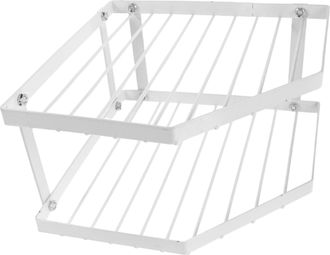 SOLUSTRE Eckregal f&uuml;r die K&uuml;che Schrank Eckregal Arbeitsplatten Organizer K&uuml;chenorganisatorregal f&uuml;r K&uuml;chentheke White