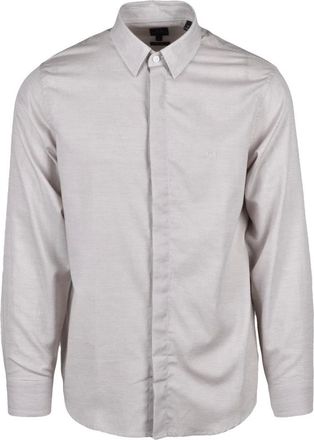 A|X Armani Exchange Homme, Chemises, Beige, Taille: S Casual Shirt