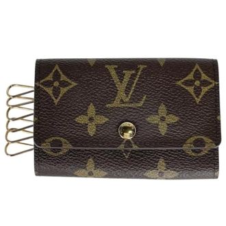 Louis Vuitton &Eacute;tui &agrave; cl&eacute;s Pre-owned - Femme - Pre-owned - Brun - Taille: ONE Size
