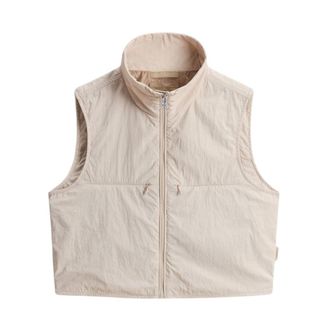 Woolrich Layering Weste - - Jackets - Damen - Beige - M