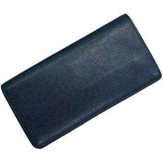 Louis Vuitton Portefeuille en cuir doccasion - Homme - Pre-owned - Bleu - Taille: ONE Size