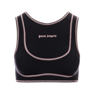 Palm Angels Damen, Oberteile, Schwarzk, SGr&ouml;&szlig;e