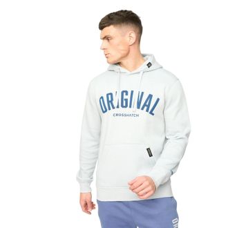 Crosshatch Kensby Kapuzenpullover f&uuml;r Herren (Hellblau)