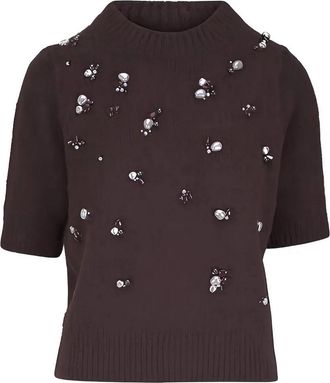 Dorothee Schumacher Pull Col Rond - Marron