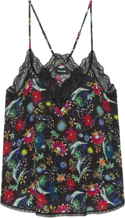 Zadig&Voltaire Femme, Tops, Multicolore, Taille: 38 FR Christy Camisole