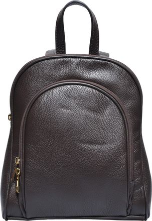 Anna Luchini Kastanienbraun Rindsledertasche