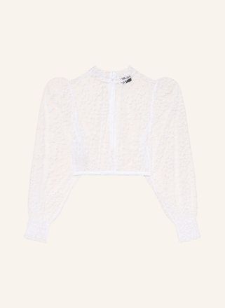 Kinga Mathe Kinga Mathe Dirndlbluse Lena Aus T&uuml;ll weiss